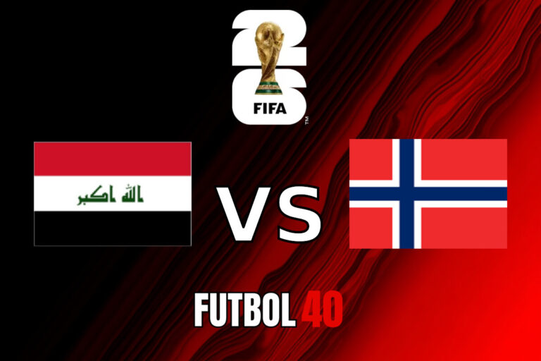 Irak vs Noruega EN VIVO dónde ver Mundial 2026 Fase de Grupos